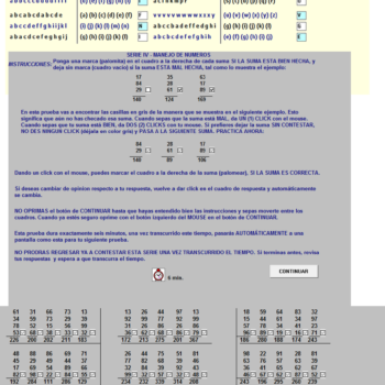 Thurstone Test- Habilidades Mentales Primarias - Software Automatico ...