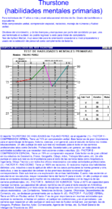 Thurstone Test- Habilidades Mentales Primarias - Software Automatico ...