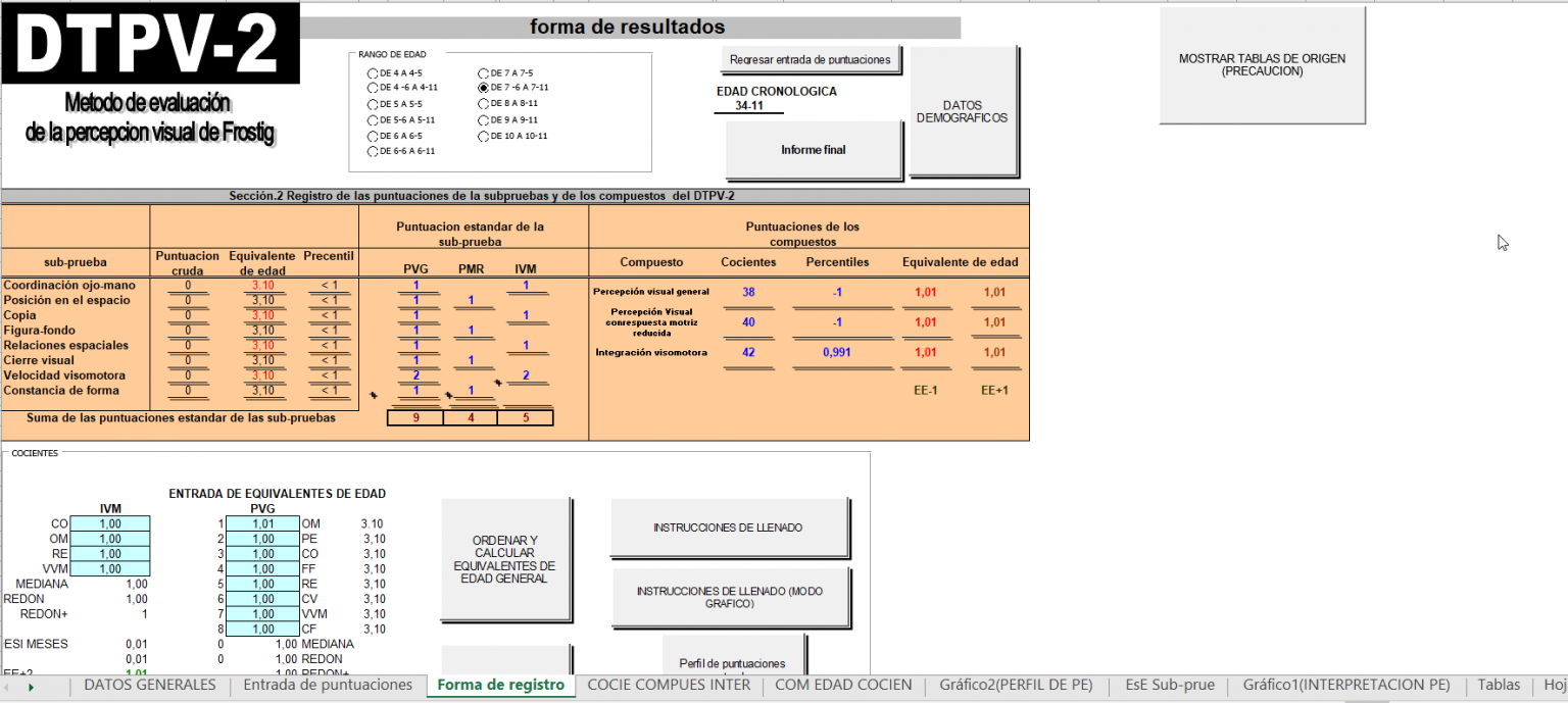 CORRECTOR AUTOMATIZADO DEL TEST DE PERCEPCION VISUAL FROSTIG DTVP 2 ...