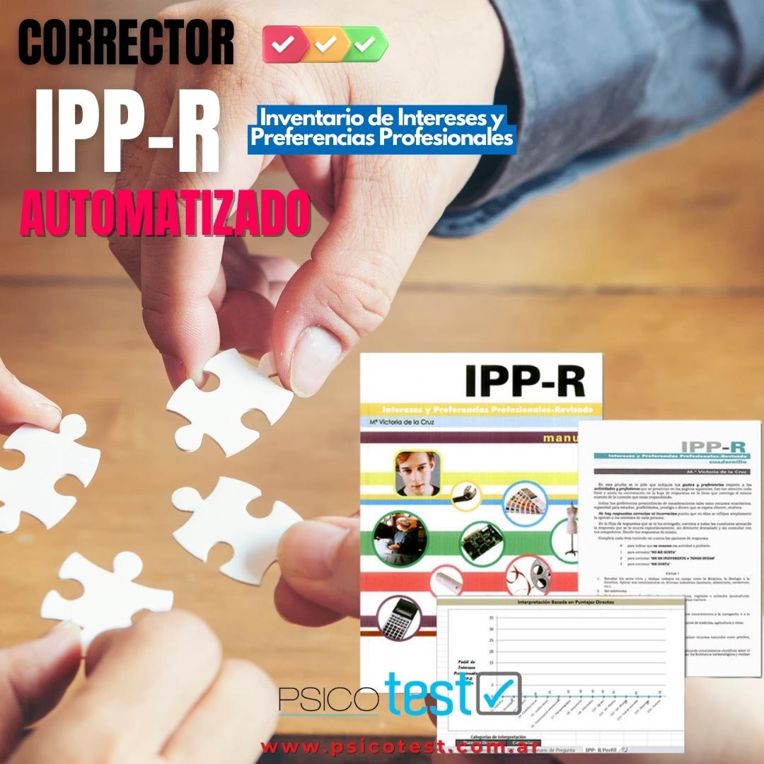 IPP- Inventario de Intereses y Preferencias Profesionales - PsicoTest