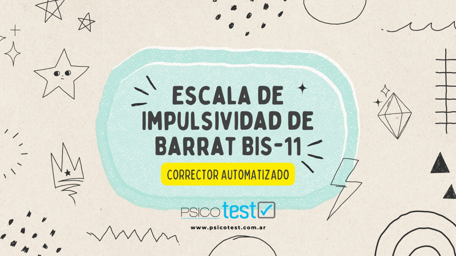 CORRECTOR Escala de Impulsividad de Barrat Bis-11-