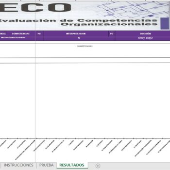 Corrector para la Evaluación de Competencias Organizacionales