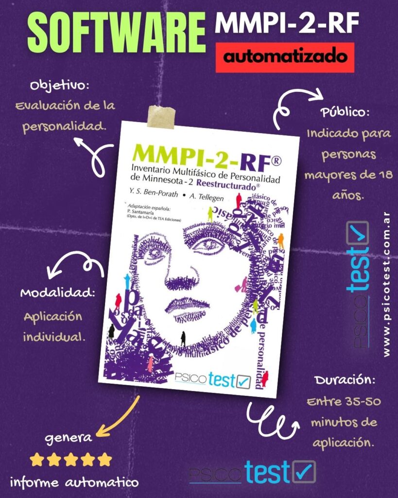 Test MMPI 2 - RF (Reestructurado) - (Software)