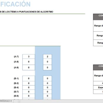 CORRECTOR ADOS-2 - Escala para el Diagnostico del Autismo