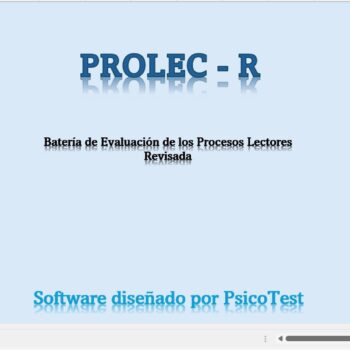 Evaluación De Los Procesos Lectores - PROLEC-r